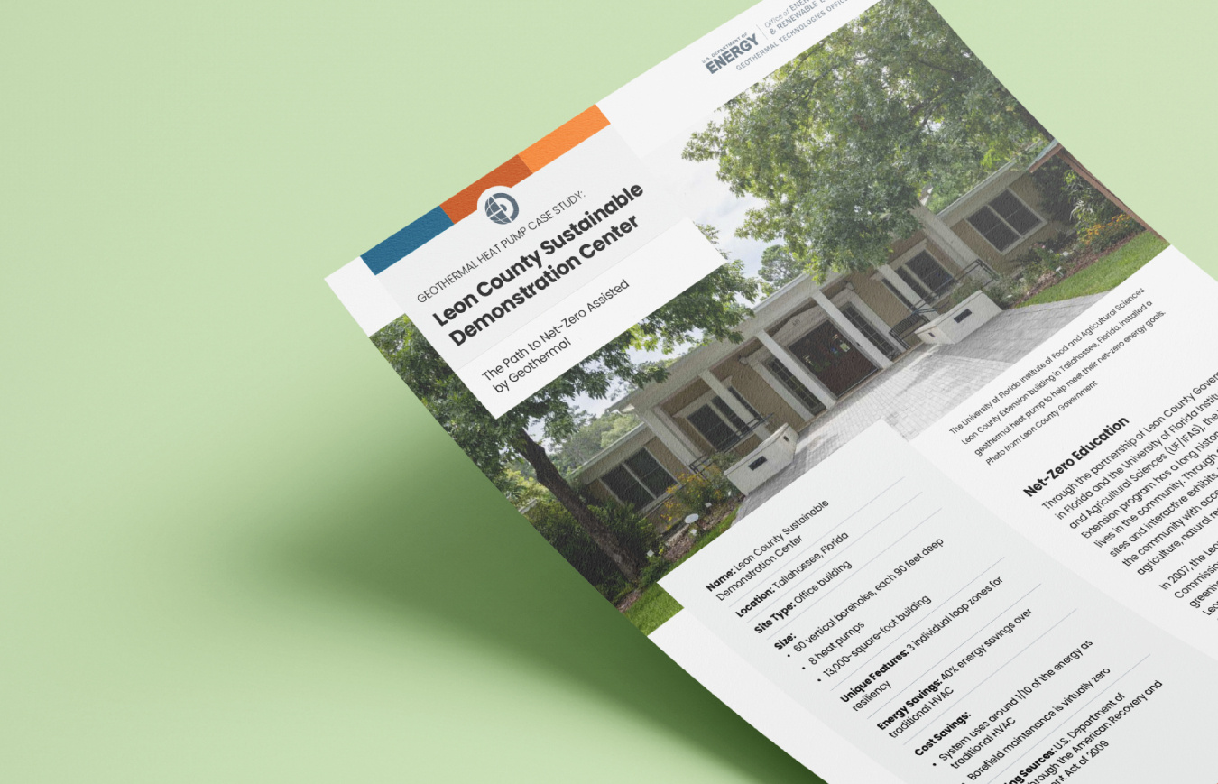 Geothermal Heat Pump Case Study: Leon County Extension | Department of Energy